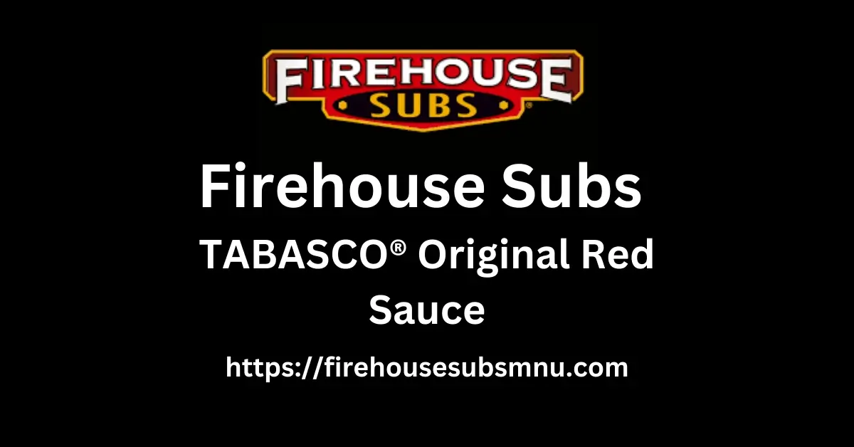 TABASCO Original Red Sauce Price Nutritions & Allergens